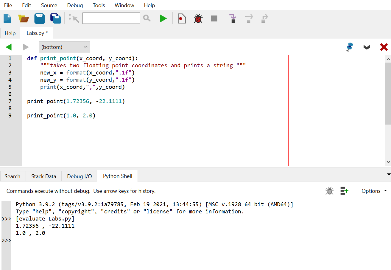 Solved Using the format method, write a function | Chegg.com
