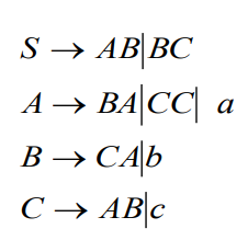 Solved Using the CYK (Cocke, Younger, Kasami) algorithm of | Chegg.com