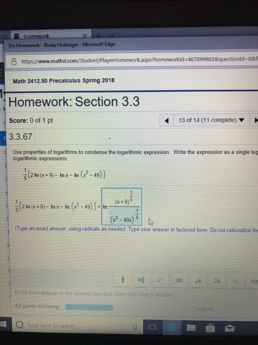 Precalculus Archive | April 11 2018 | Chegg.com