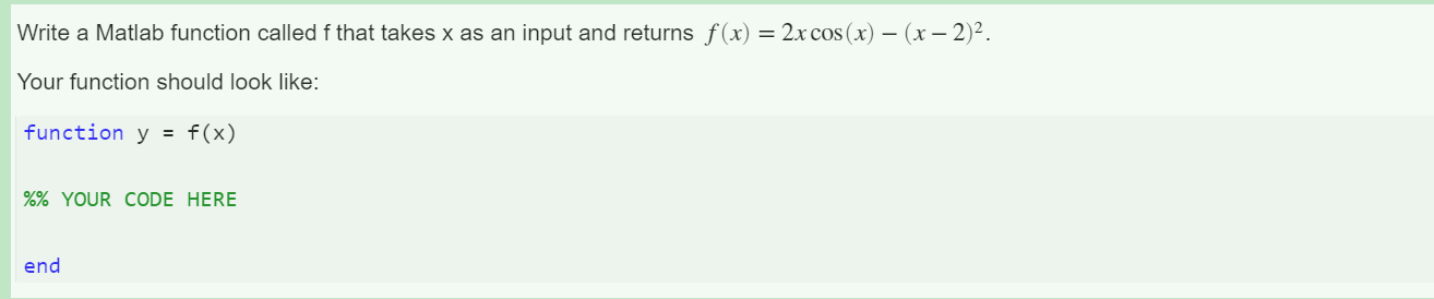 Solved Write A Matlab Function Called Collatz That Takes A