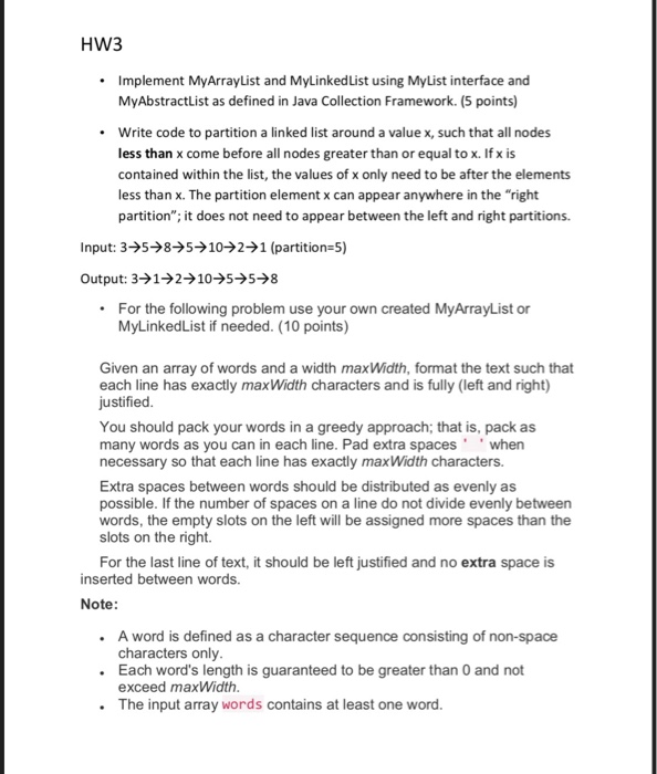 Solved Example1 Input: words ["This, maxwidth 16 Output: | Chegg.com