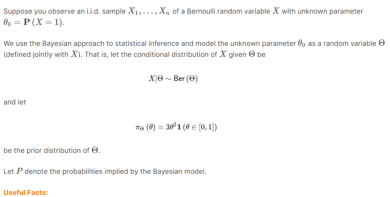 Solved Suppose you observe an i.i.d. sample X1,…,Xn of a | Chegg.com Solved Suppose you observe an i.i.d. sample X1,…,Xn of a | Chegg.com