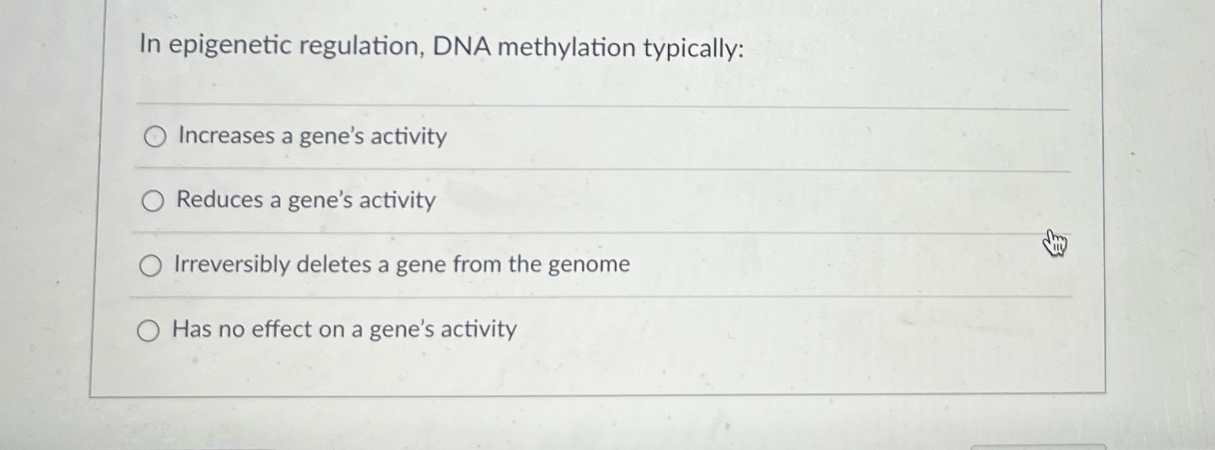 In eukaryotic gene regulation, how are different | Chegg.com