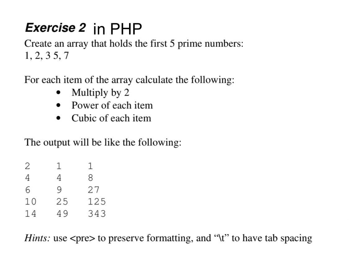 Solved Direction: must get the same output (column elements | Chegg.com