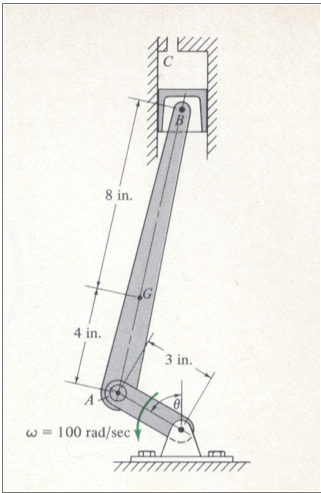 Problem 1 (30 points) The crankshaft has a constant | Chegg.com