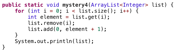Solved Write the output produced by the method when passed | Chegg.com