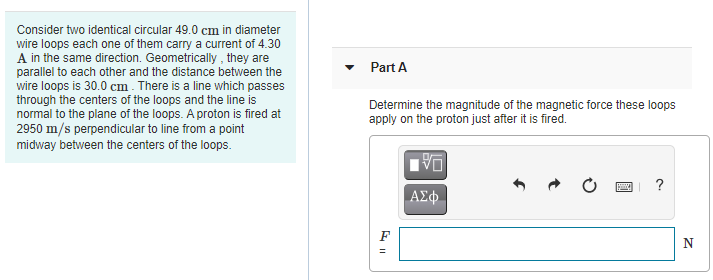 Solved Part A Consider two identical circular 49.0 cm in | Chegg.com