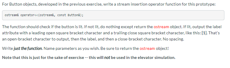 For Button objects, developed in the previous | Chegg.com