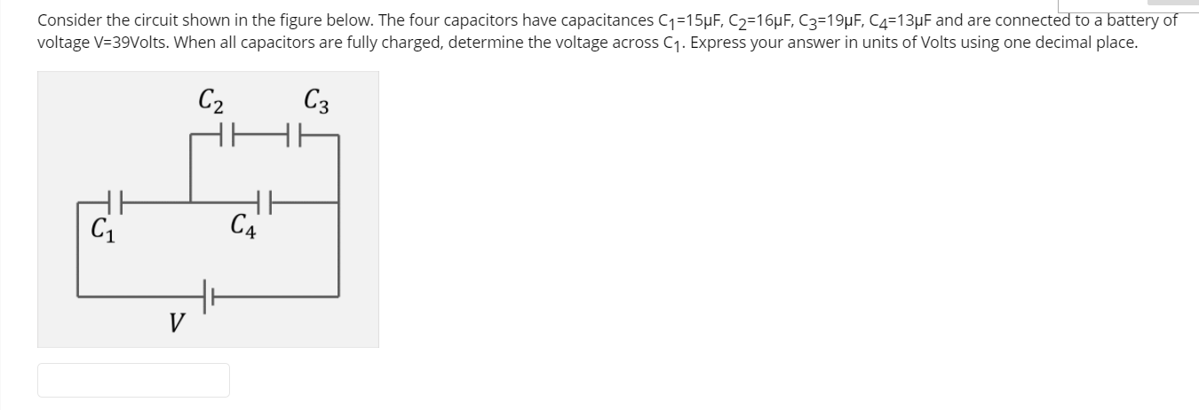 Solved Consider the circuit shown in the figure below. The | Chegg.com