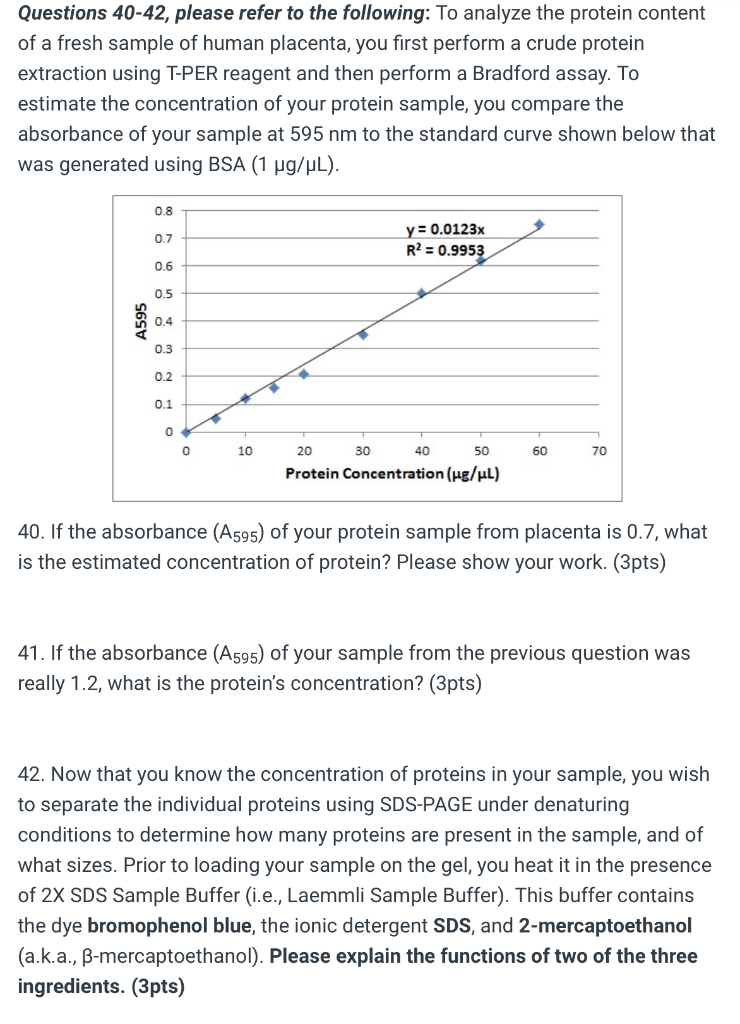 Solved Questions 40-42, please refer to the following: To | Chegg.com