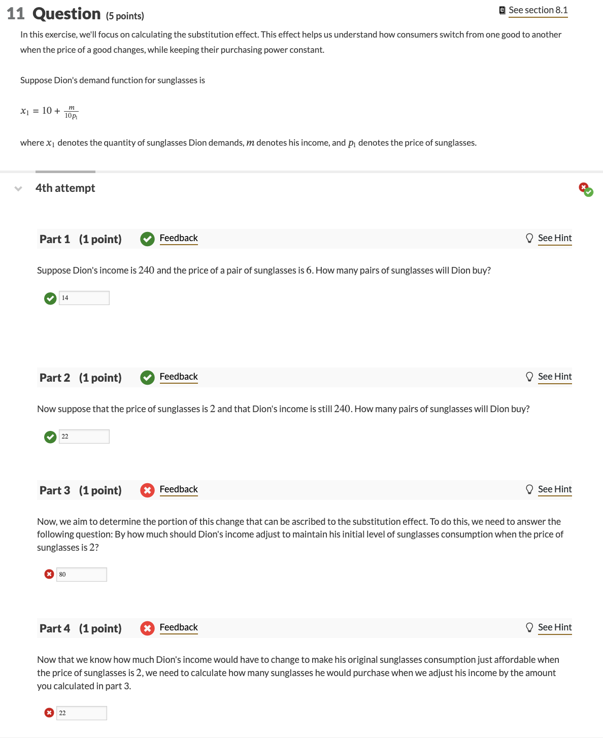 Solved 11 ﻿Question (5 ﻿points)In this exercise, we'll focus | Chegg.com