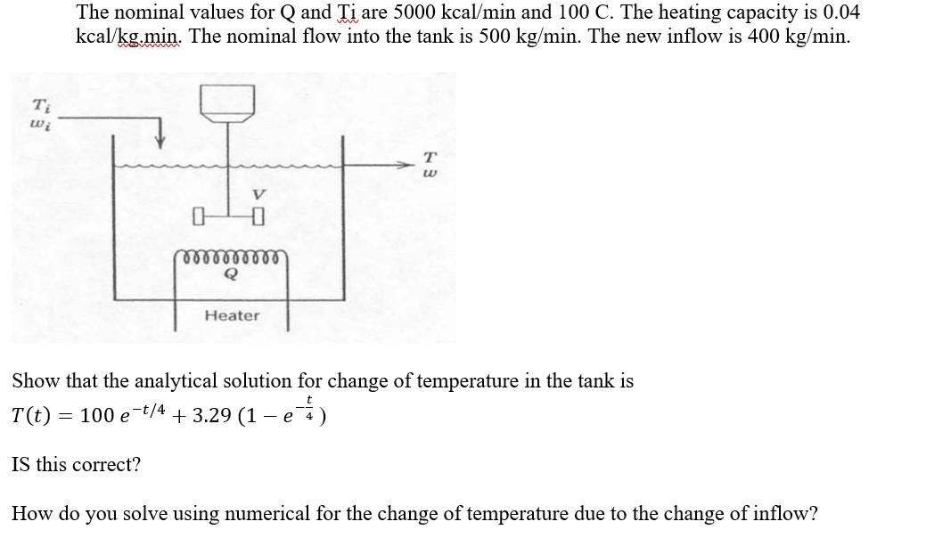 Additional info: density=800kg/m3, V=2m3 How to get | Chegg.com