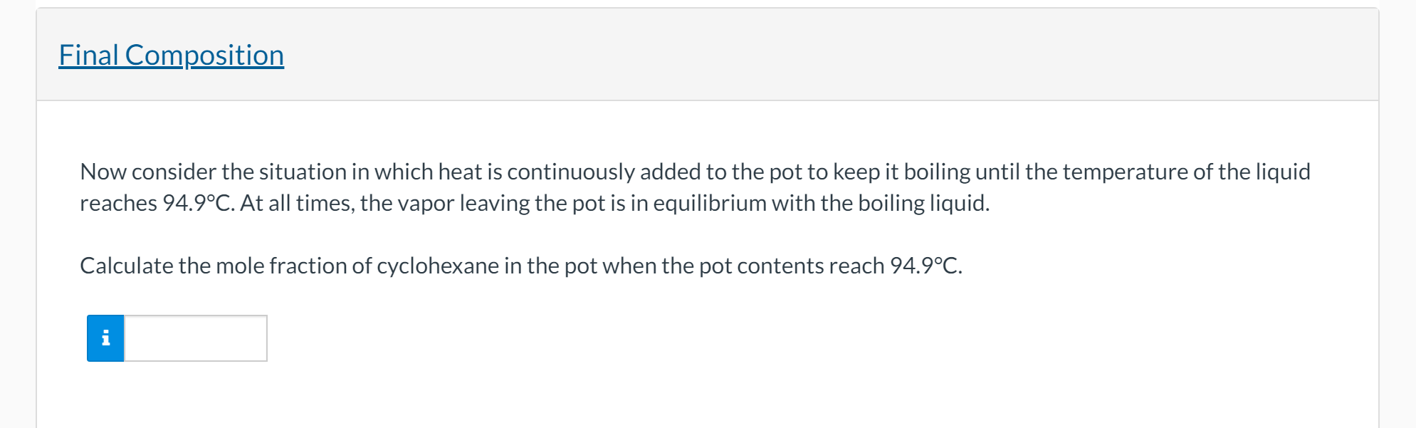 Solved Consider the bench-scale distillation apparatus | Chegg.com