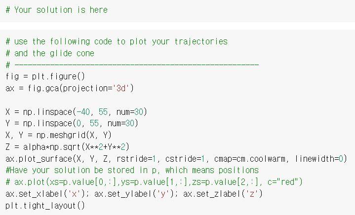Solved Problem 1. Control by landing of spaceship (10 pts) — | Chegg.com
