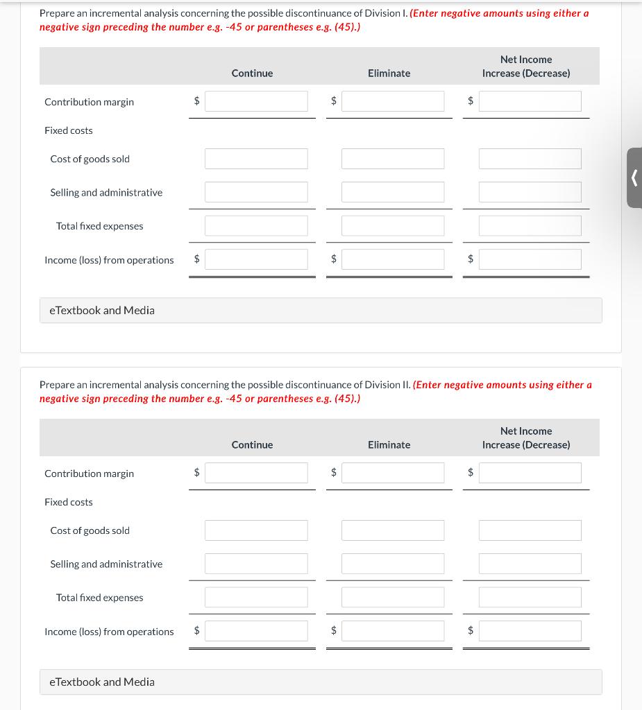 Solved Brislin Company has four operating divisions. During | Chegg.com