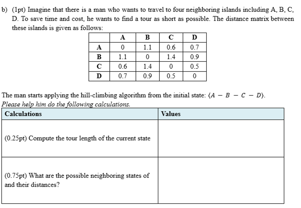 Solved bsby ﻿swapping two locations. For example, | Chegg.com