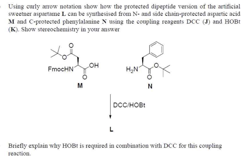 Solved Using curly arrow notation show how the protected | Chegg.com