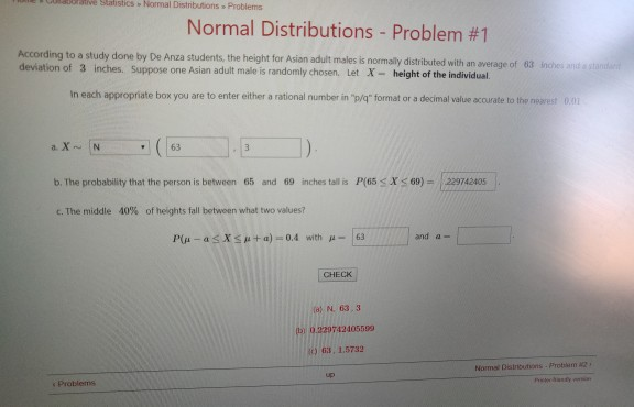 Solved How do I find the value a in the last part of this | Chegg.com