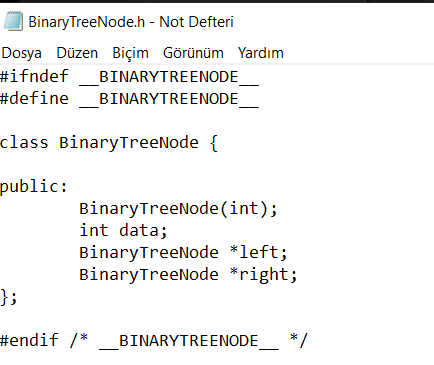 Solved I need the BinarySearchTree.cpp class using these two | Chegg.com