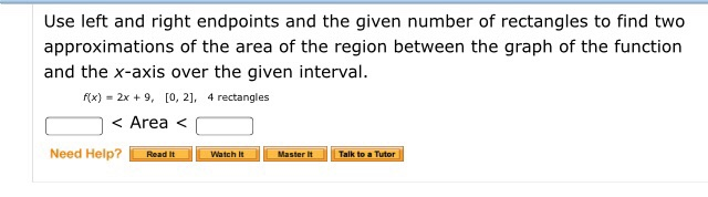 Solved Use left and right endpoints and the given number of | Chegg.com