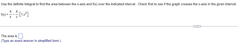 Solved Use the definite integral to find the area between | Chegg.com