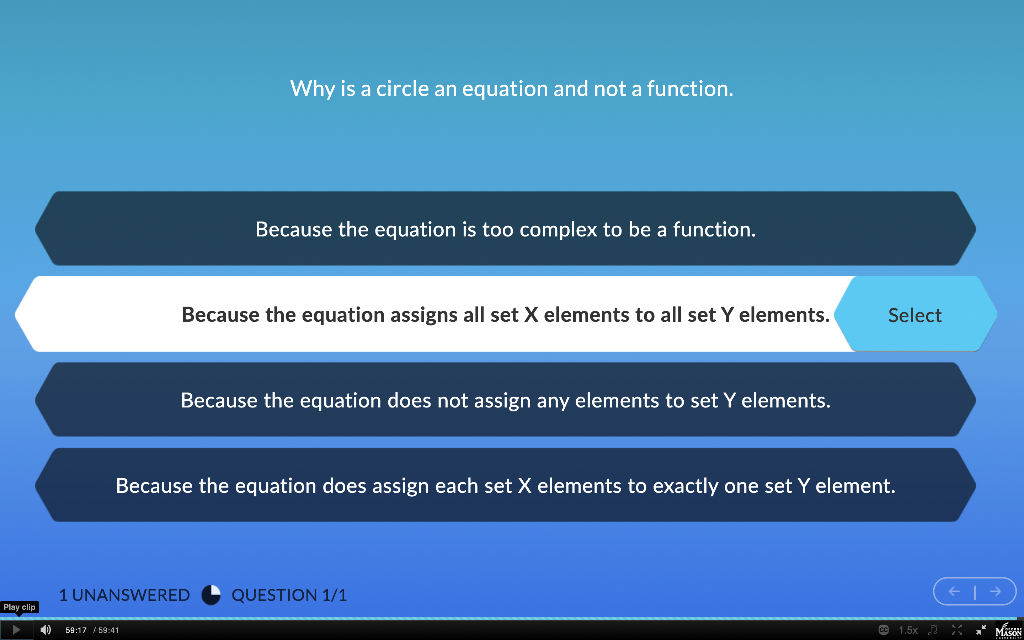 Solved Why is a circle an equation and not a function. | Chegg.com