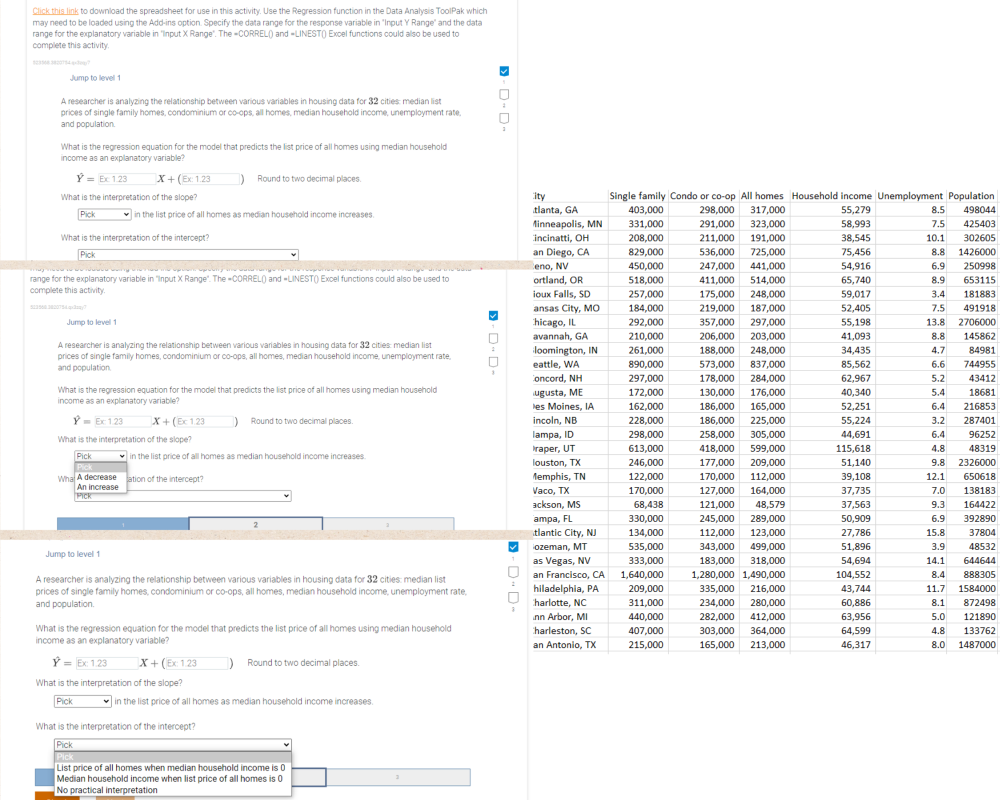 Solved Click this link to download the spreadsheet for use | Chegg.com