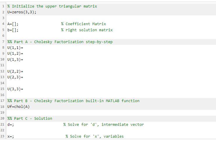 Solved Solve the Linear Symmetrical System of Equations - | Chegg.com