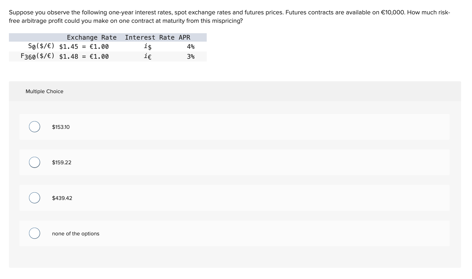 Solved Suppose you observe the following one-year interest | Chegg.com