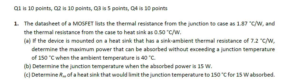 Solved Q1 is 10 points, Q2 is 10 points, Q3 is 5 points, Q4 | Chegg.com