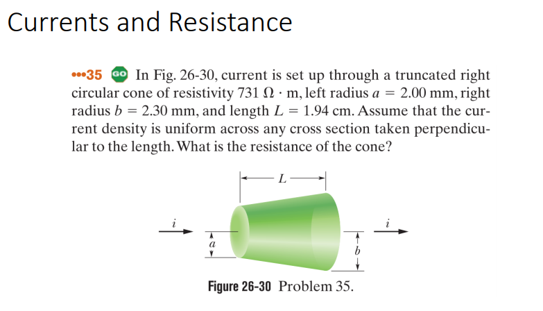 Solved Currents and Resistance 35 o In Fig. 26-30, current | Chegg.com