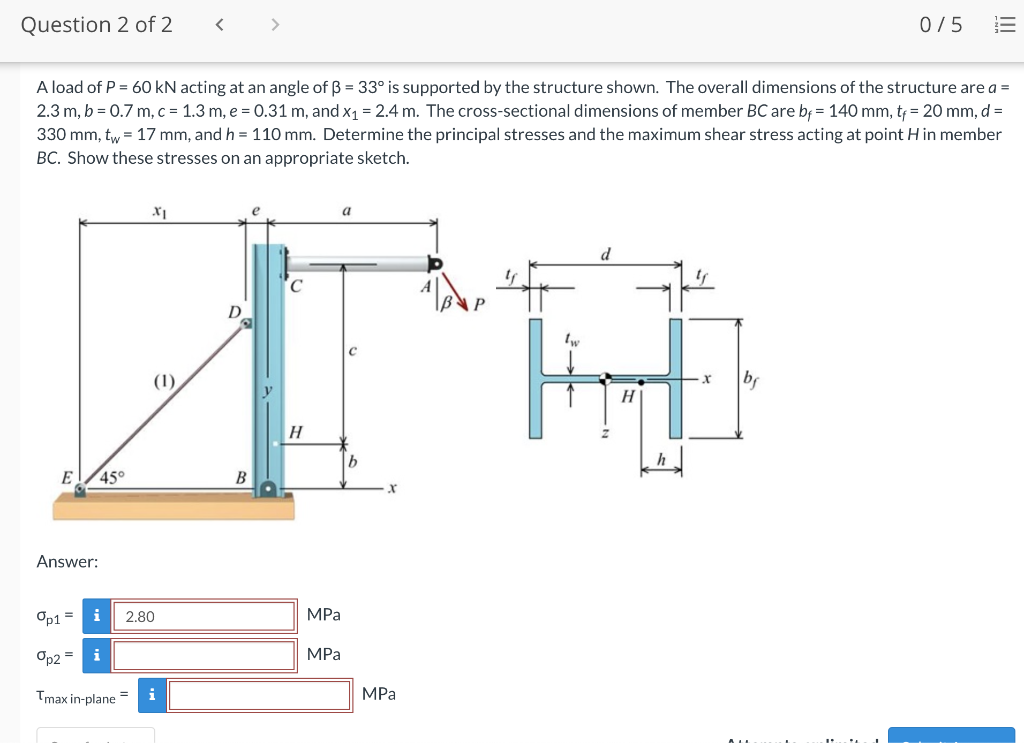 Solved Question 2 of 2