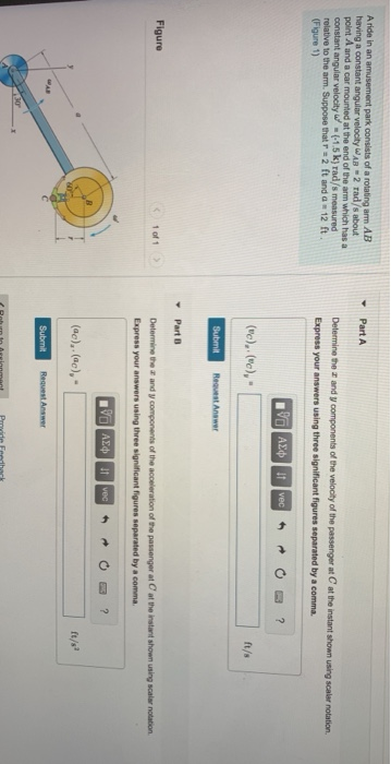 Solved A ride in an amusement park consists of a rotating | Chegg.com