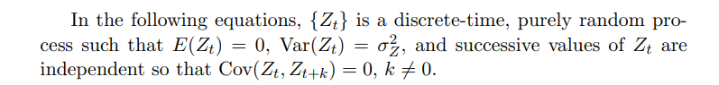 3.3 Consider the infinite-order MA process Xt, | Chegg.com