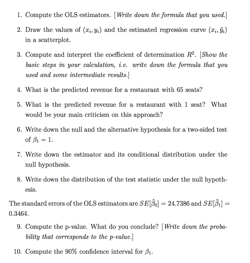 Solved 1 Problem 1 - Empirical Exercise The CEO manager of a | Chegg.com
