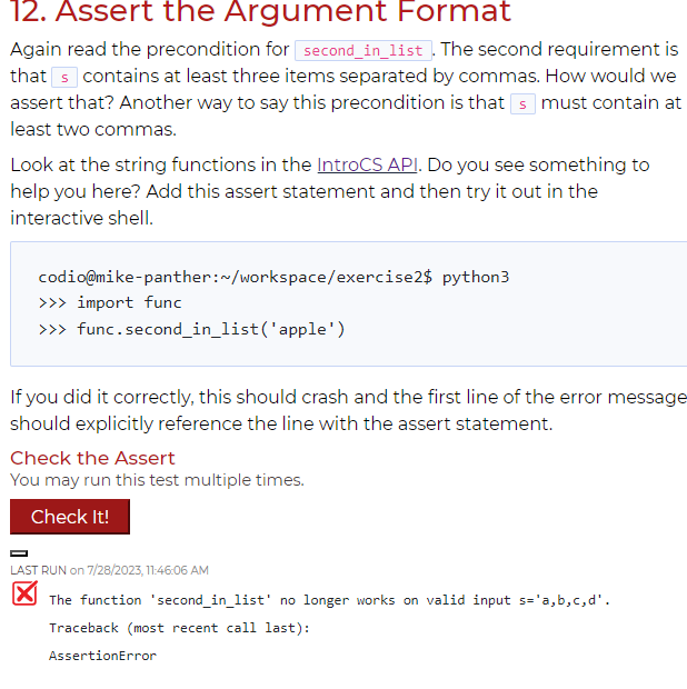 Solved Again read the precondition for . The second | Chegg.com