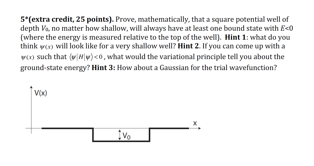 Solved 5*(extra credit, 25 points). Prove, mathematically, | Chegg.com