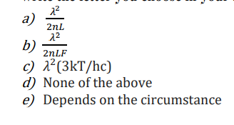 Solved multiple choice question [1] i)Which of these formula | Chegg.com