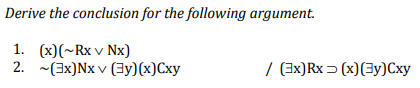 Solved Proofs for symbolized arguments. Follow | Chegg.com