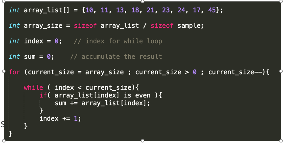 Convert the following pseudo code into assembly code: | Chegg.com