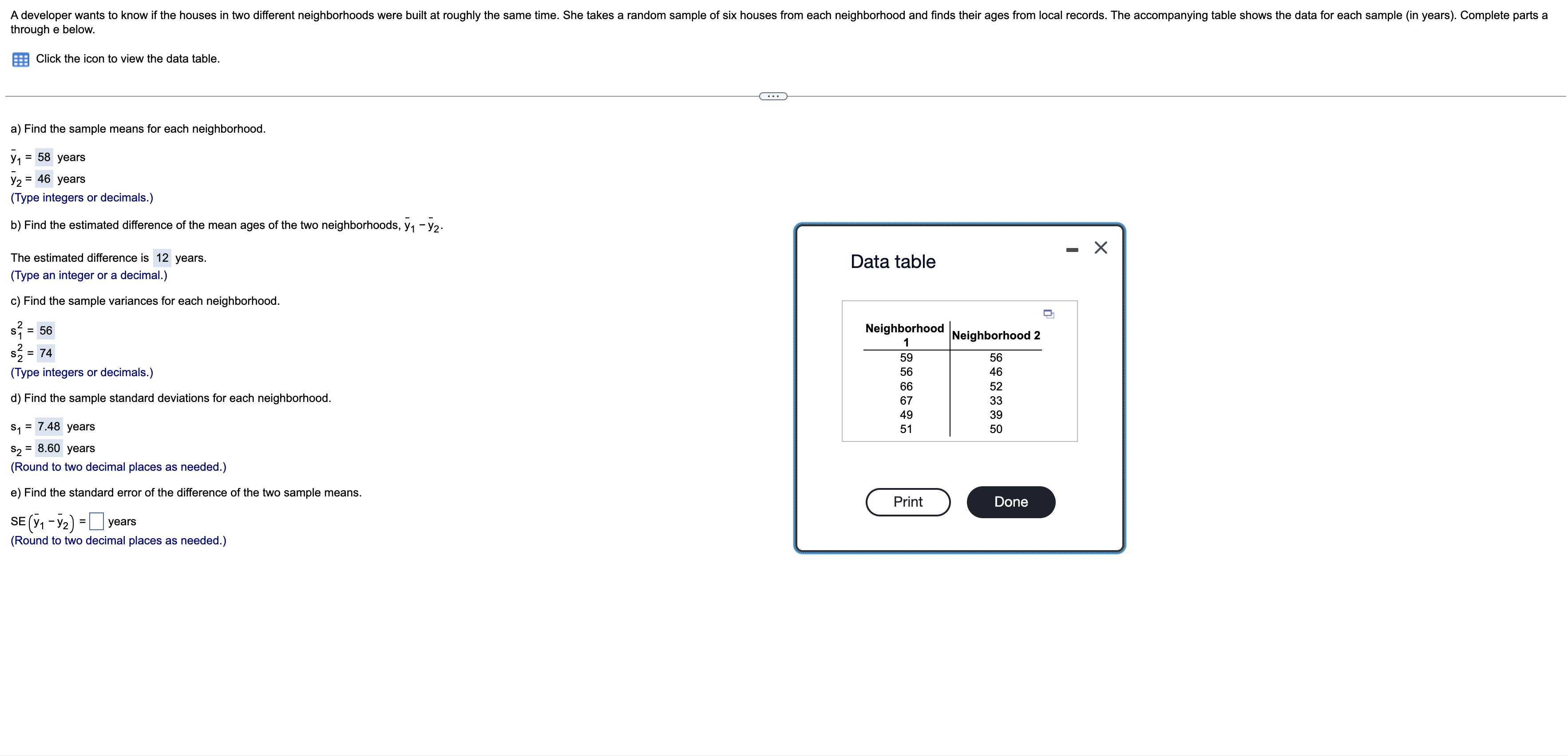 Solved through e below. Click the icon to view the data | Chegg.com