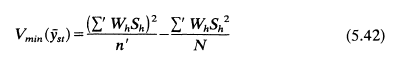 Solved 5.16 By formula (5.26) for Neyman allocation, the | Chegg.com