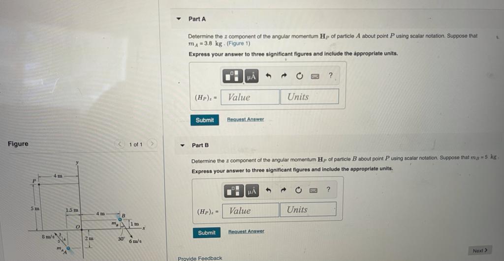 Solved Part A Determine The Z Component Of The Angular