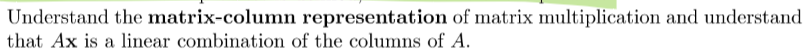 Solved What is matrix-column representation of matrix | Chegg.com