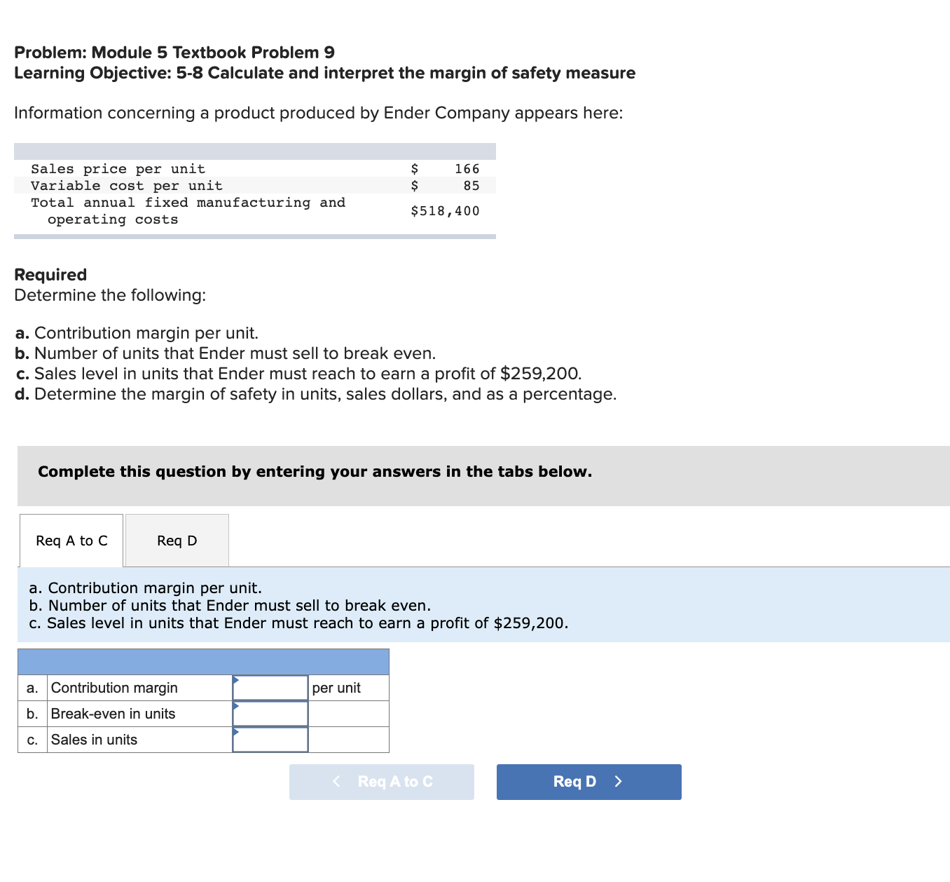 Solved Problem: Module 5 Textbook Problem 9 Learning | Chegg.com