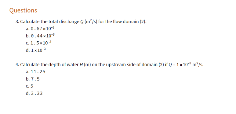 Solved Consider the two geometrically similar flow domains | Chegg.com