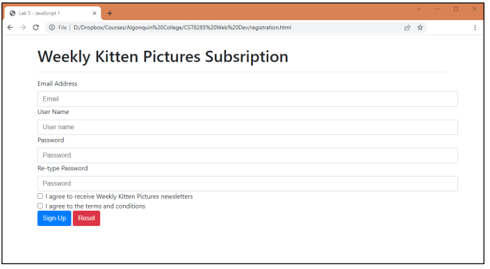 Solved How to use CSS to format my HTML look like this | Chegg.com