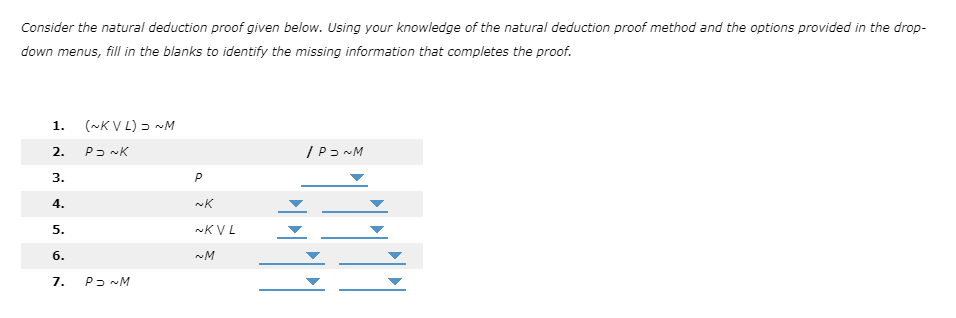 Solved Consider the natural deduction proof given below. | Chegg.com