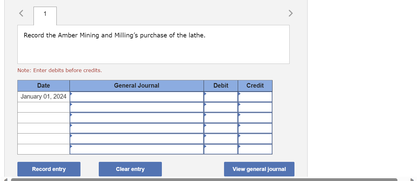 Solved Record the interest in year 1. Note: Enter debits | Chegg.com