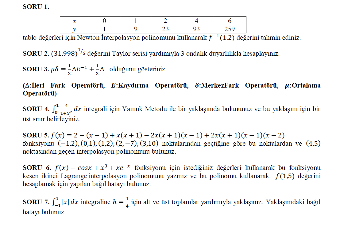 Solved Numerical analysis-Mathematics This is the most | Chegg.com